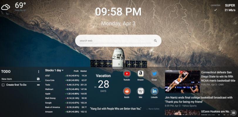 Present Board - The dashboard App to start your day with.